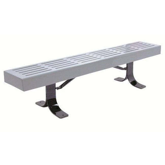 Slatted Bench Without Back | Outdoor School Furniture